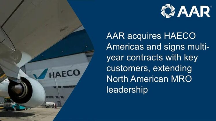 AAR Acquires HAECO Americas in $78 Million MRO Expansion - ENGtechnica