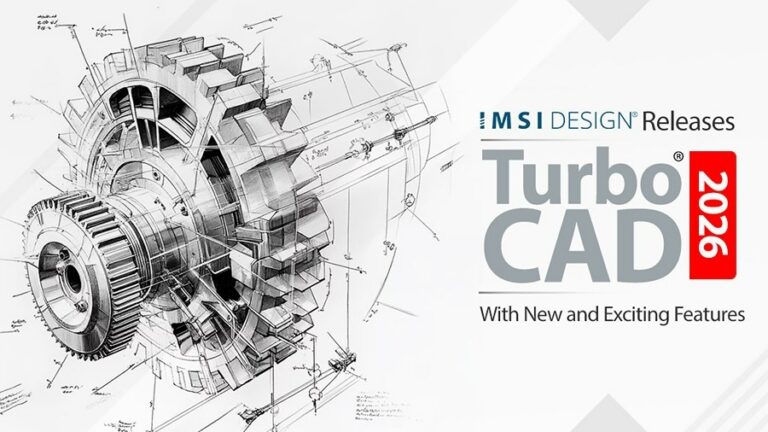 IMSI Design Releases TurboCAD 2026 - ENGtechnica