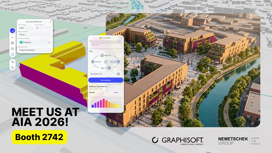 Graphisoft Brings AI Design Tools to AIA 2026 - ENGtechnica